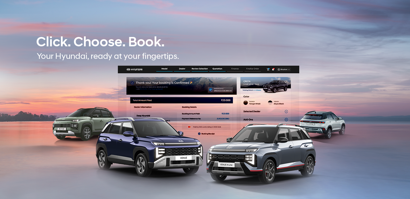 Hyundai Car, Sedan, SUV, Hatchback, EV | Hyundai Motor India