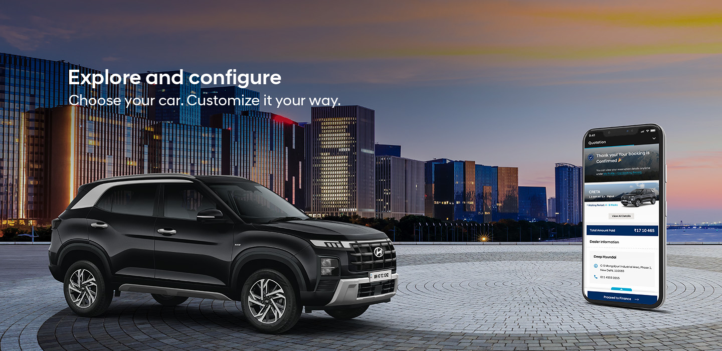 Hyundai Car, Sedan, SUV, Hatchback, EV | Hyundai Motor India